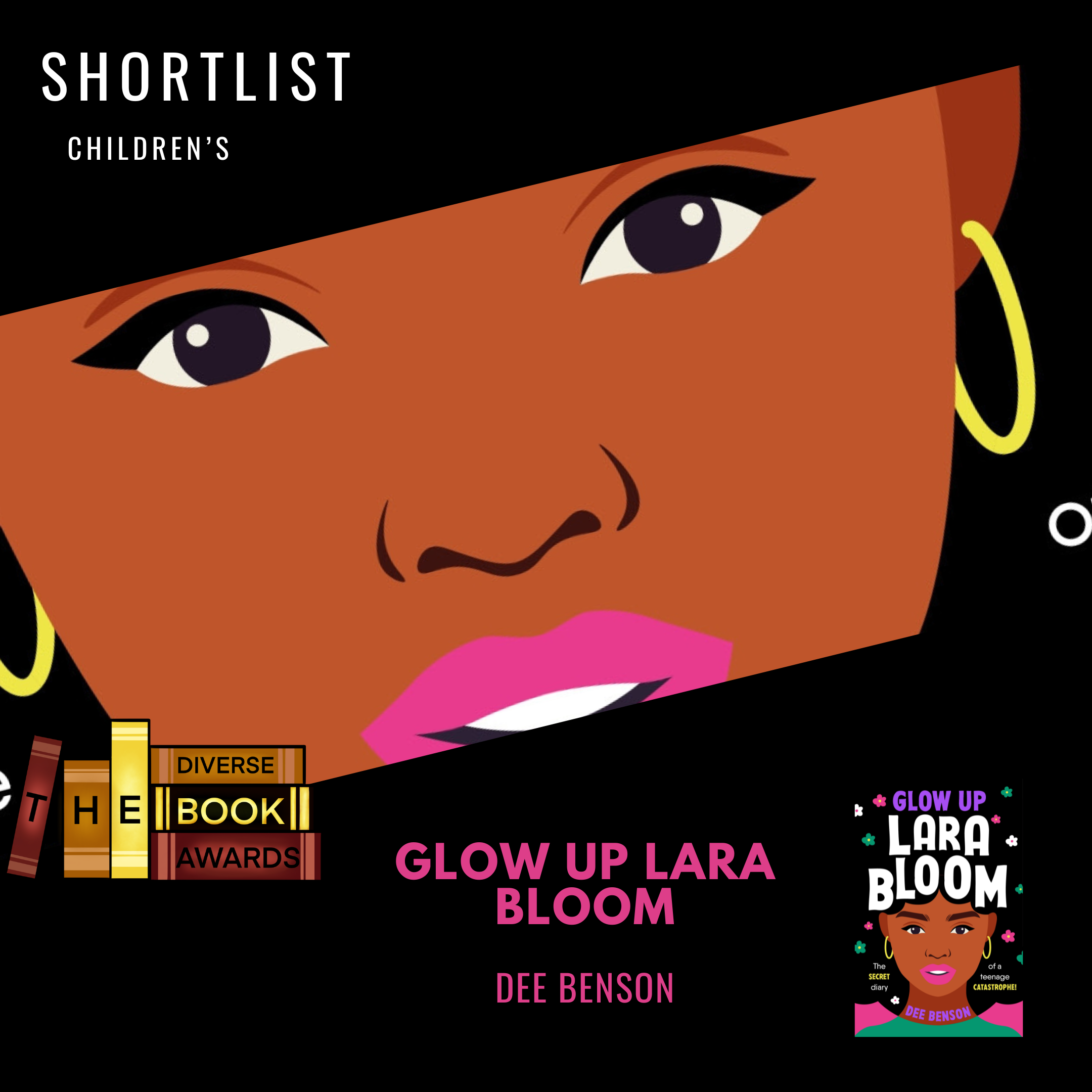 GLOW UP, LARA BLOOM! on the Diverse Book Award 2024 Shortlist | Hannah ...